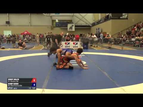 80 Consi of 64 #2 - Rowdy Miller (U.S. WC) vs. Randy Roden (Blue Blood ...