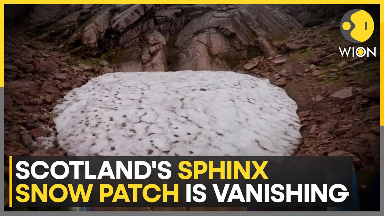 Scotland's 'Sphinx' snow patch melts away: Climate change threatens a ...
