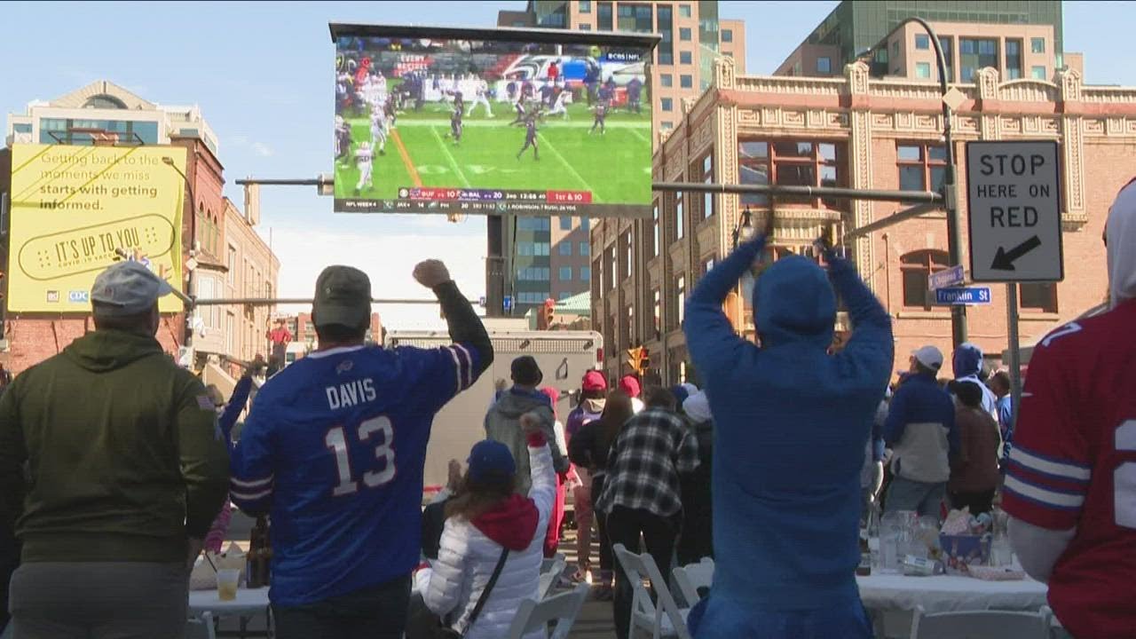 Bills Block Party returns to downtown Buffalo - YouTube