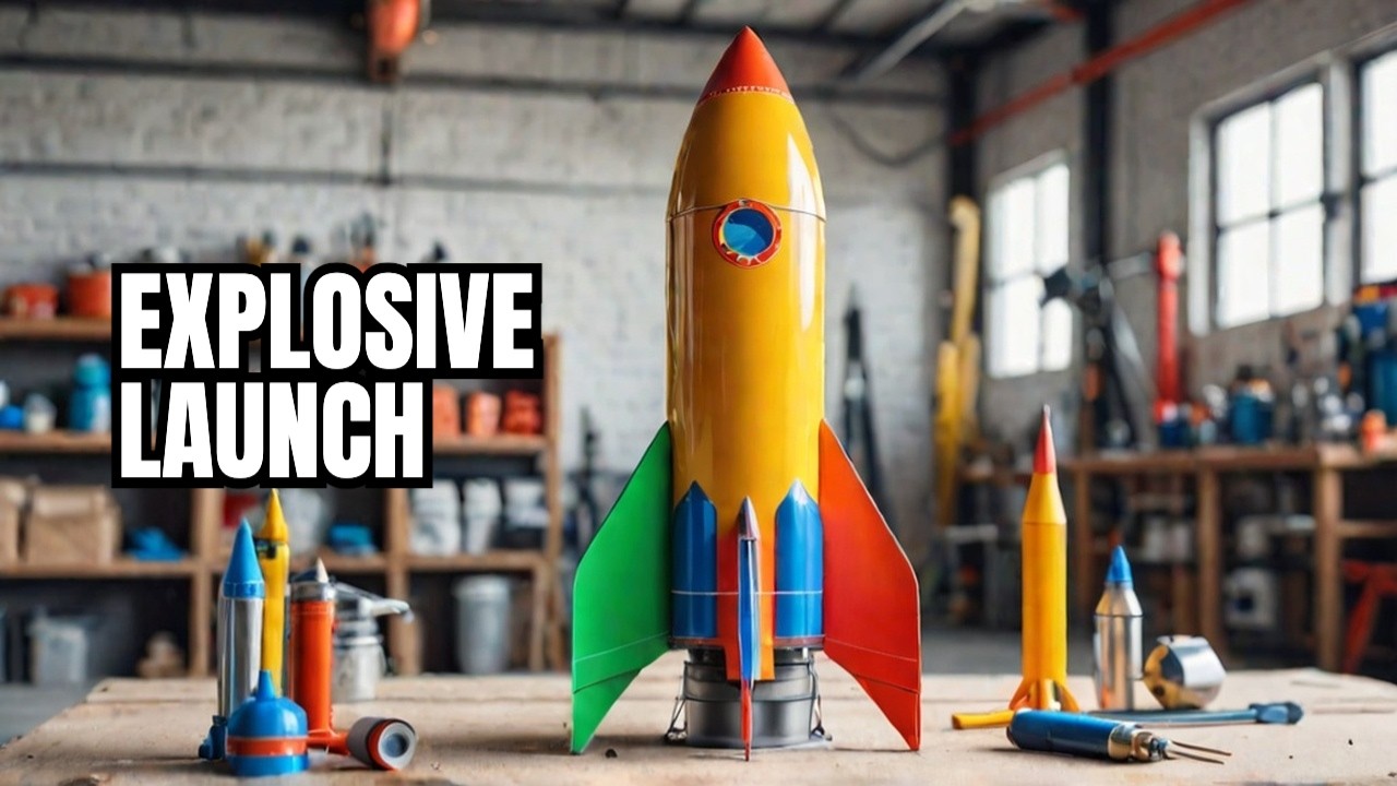 Make This EXPLOSIVE DIY Rocket Launch 30 FEET HIGH! - YouTube