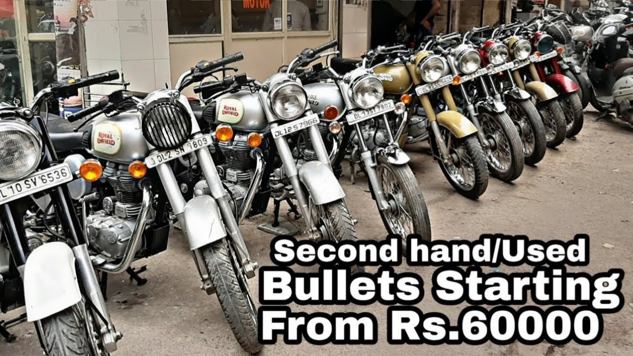 Second hand bullet in delhi | in 60000rs | AKBLOGS - YouTube