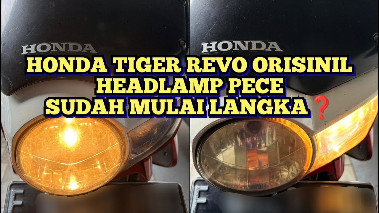 HONDA TIGER REVO PECE ORISINIL SUDAH MULAI LANGKA #motor#honda #tiger # ...