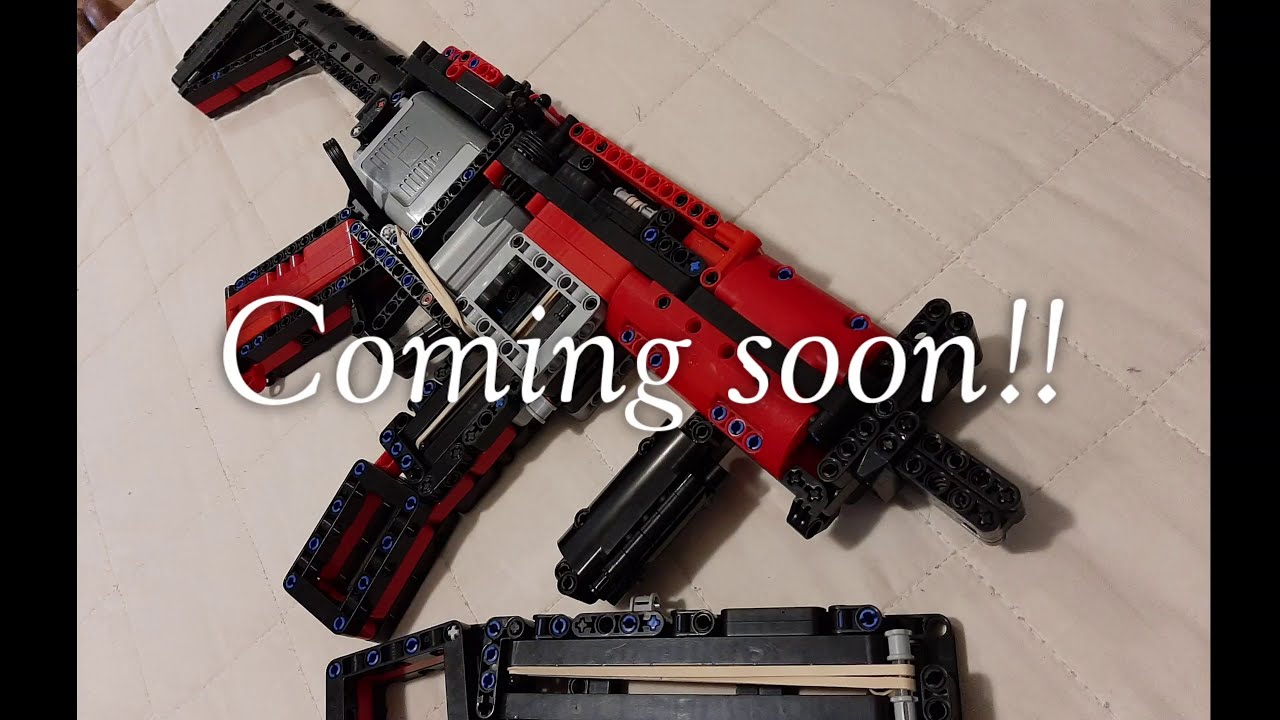 Lego Working Full-Auto MP5-K Teaser (Súng Lego MP5-K Tự Động Bắn Đạn ...