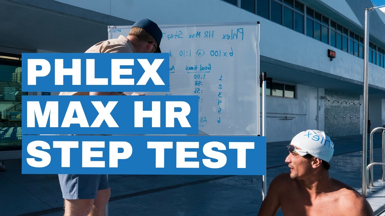 Phlex Max HR Swim Tracking Step Test | Swim Smarter with Phlex - YouTube