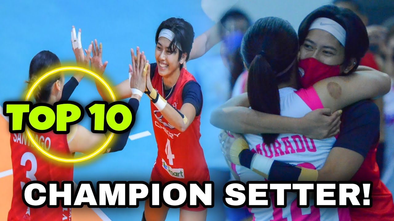 Jasmin Nabor Top 10 Best Plays ¦¦ Champion Setter pang NT din ba? - YouTube