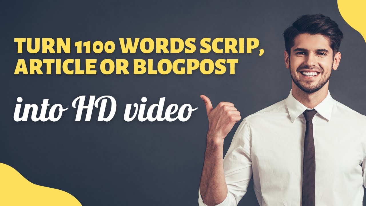 article into video, how to convert article into video, best portfolio ...