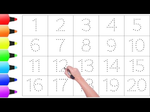Learn Numbers 123 | Collection Of Numbers 1 to 20 for kids , toddlers ...