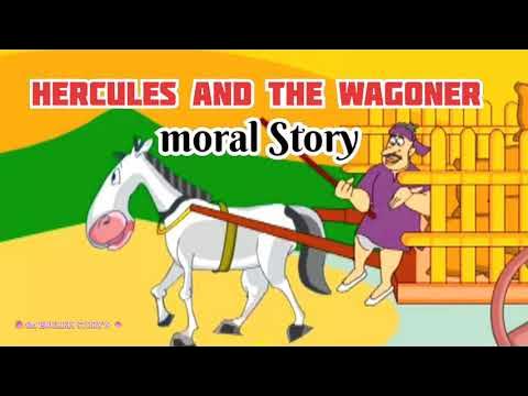 HERCULES AND THE WAGONER (Beautiful Moral Story ) - YouTube