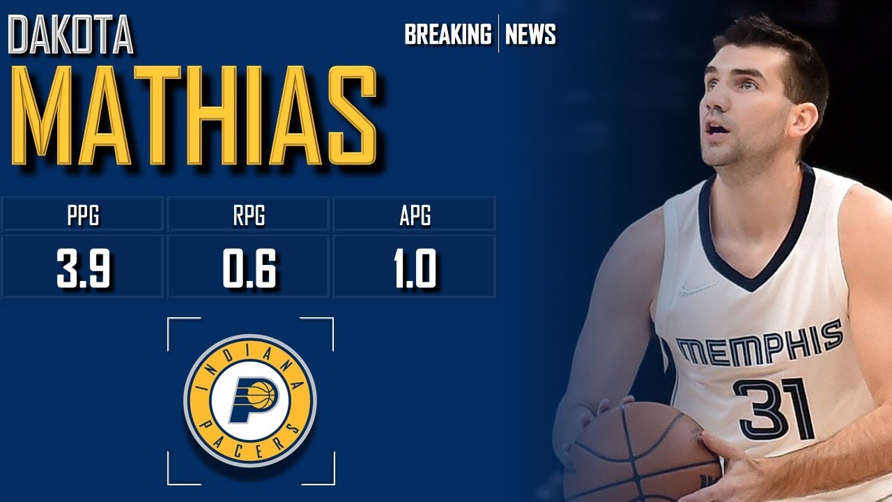 𝐁𝐑𝐄𝐀𝐊𝐈𝐍𝐆 𝐍𝐄𝐖𝐒: Indiana Pacers Sign Dakota Mathias To Exhibit 10 ...