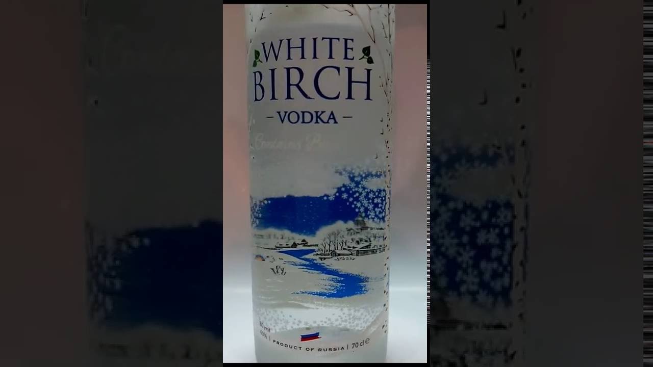 White birch vodka - YouTube