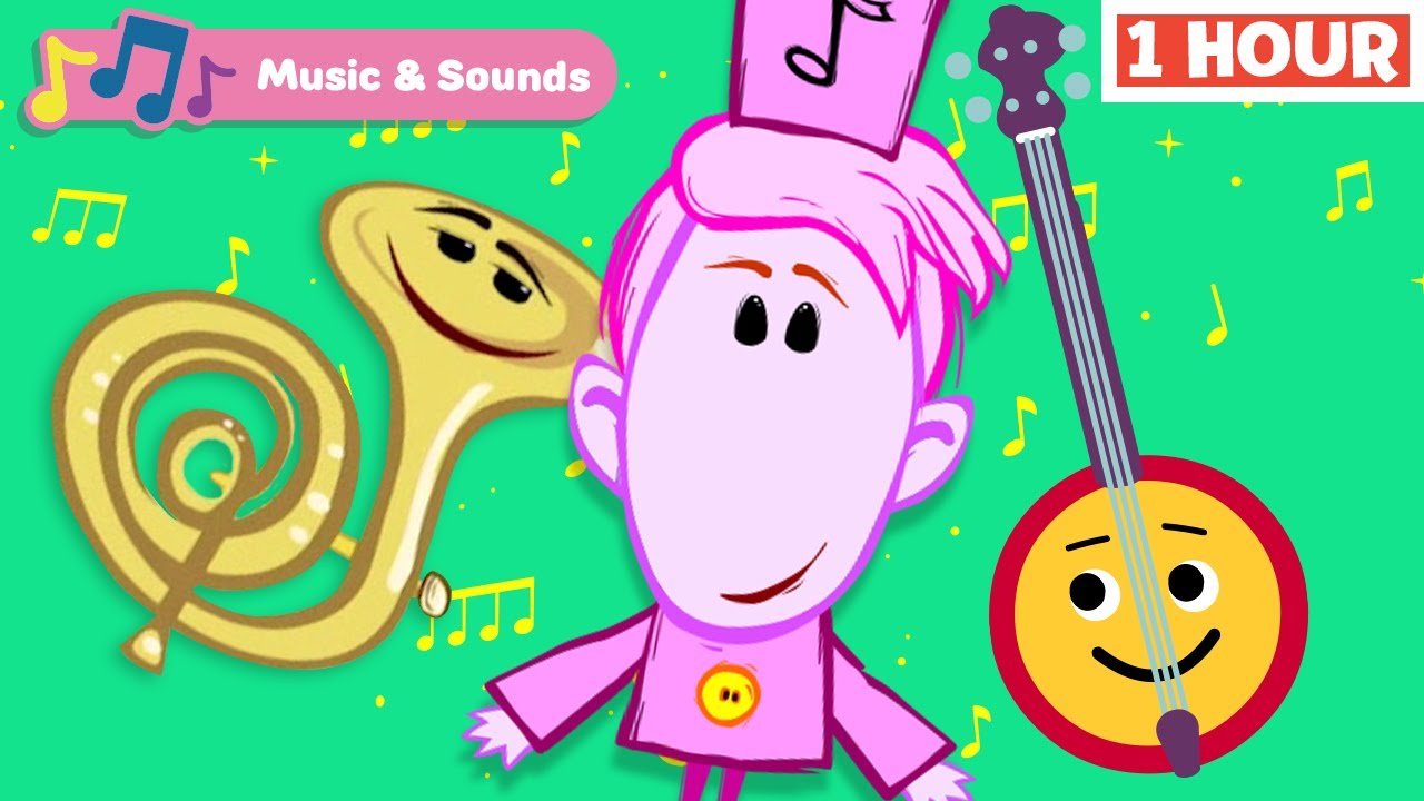The Notekins | Learn musical instruments for kids | Early Learning ...