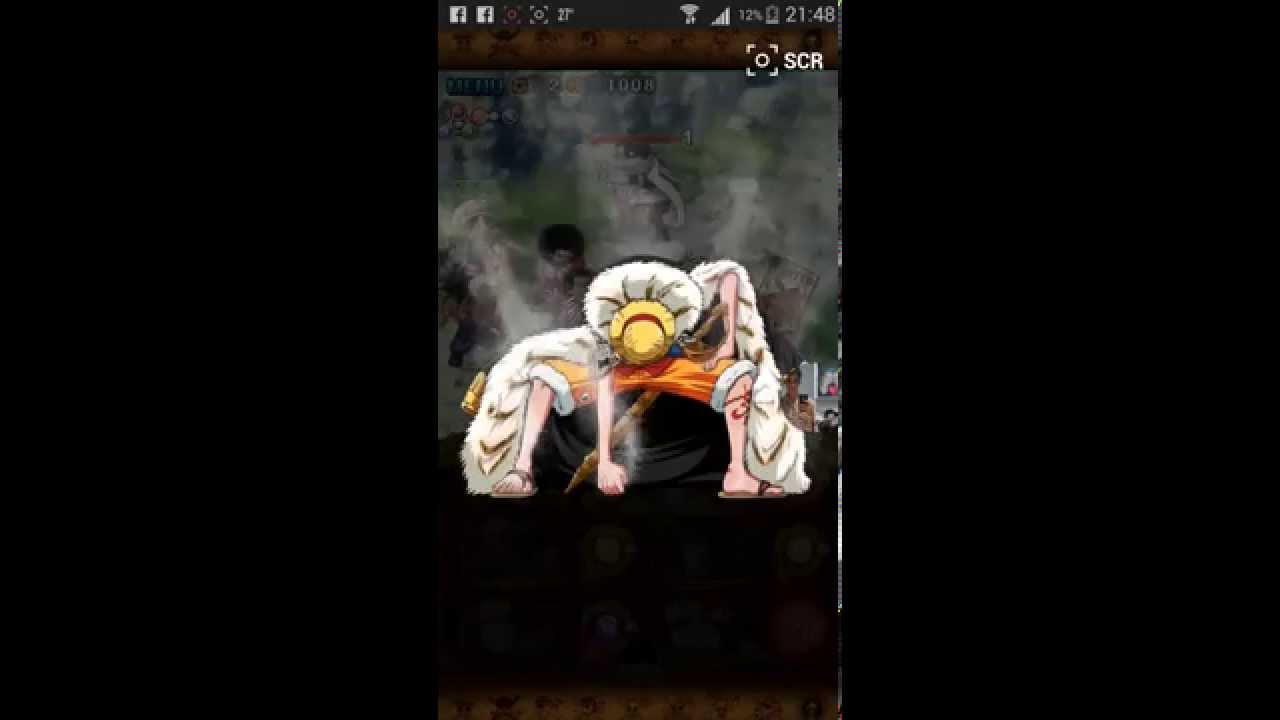 One Piece Treasure Cruise 6*Log Luffy idle/special - YouTube