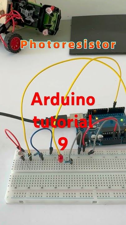 Arduino Tutorial 9:How to control the switch of LED using a photoresistor#arduinotutorial # ...
