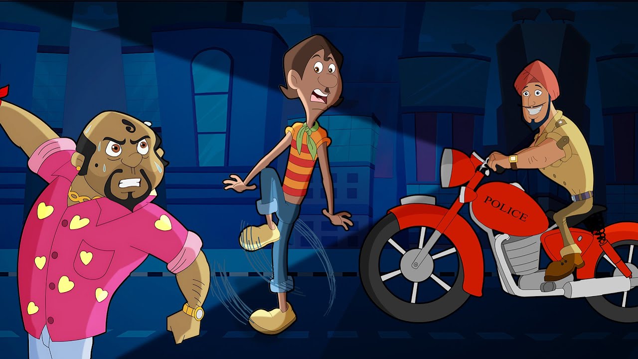 Chorr Police - Anthony Aur Chaman Ki Pitae | Animated Cartoons for Kids ...