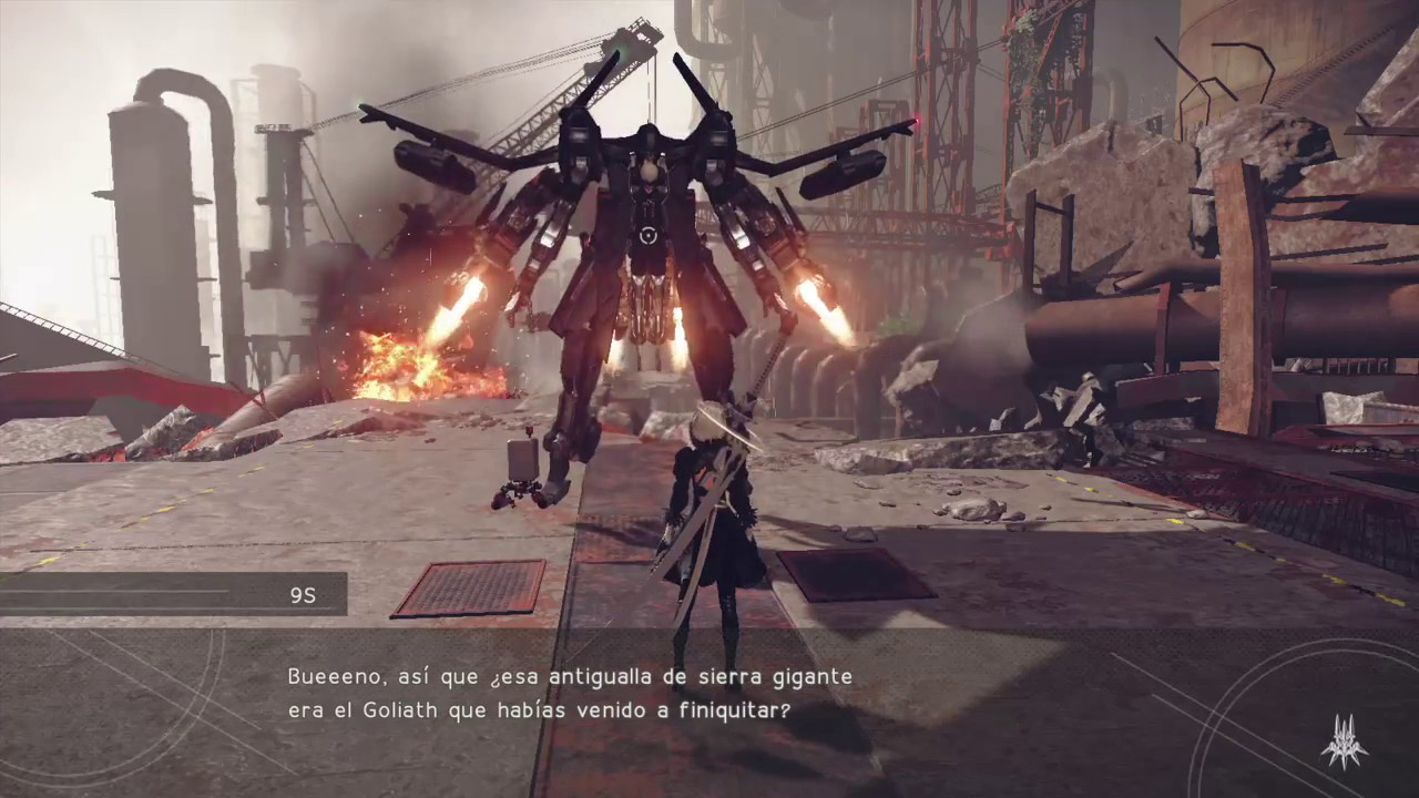 NieR: Automata - Gameplay Parte 1 - Conociendo a 2B - YouTube