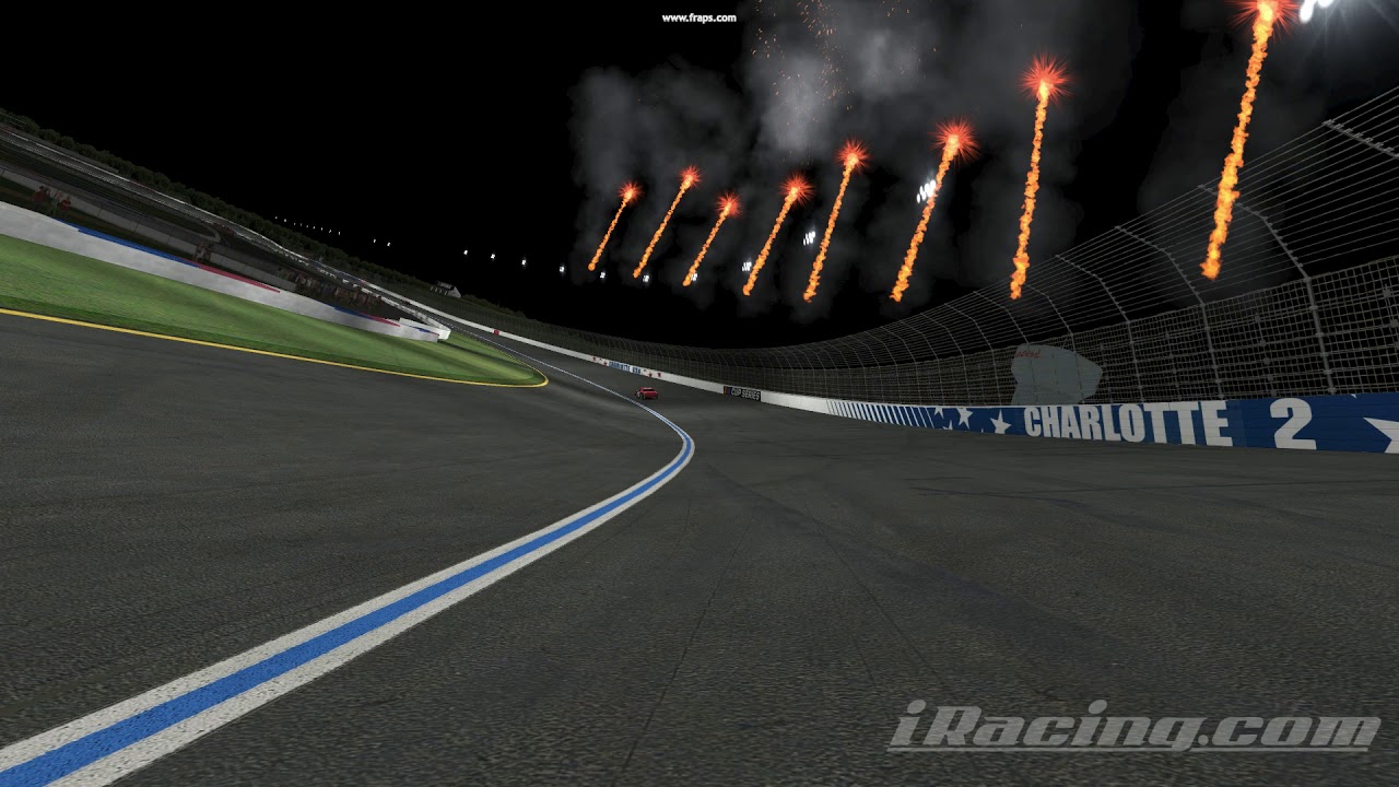 Winning At Charlotte w/Fireworks (iRacing Street Stock) - YouTube