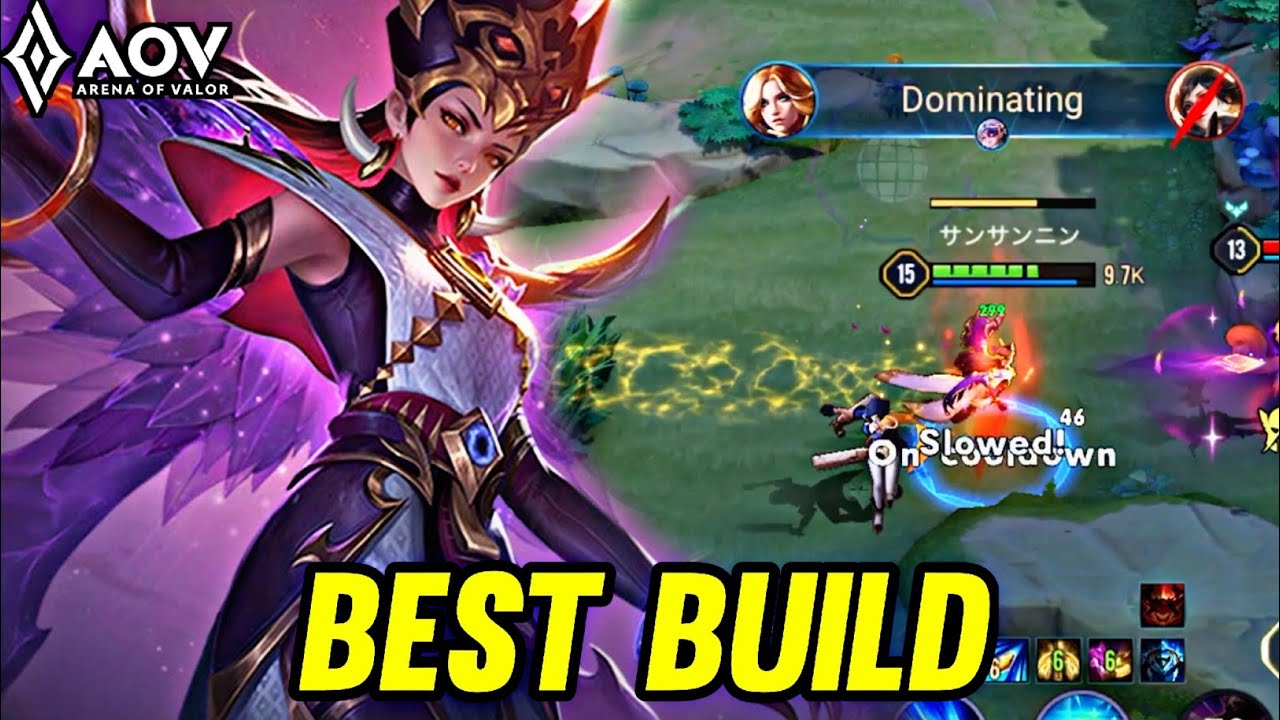 AOV : LAURIEL GAMEPLAY | BEST BUILD - ARENA OF VALOR LIÊNQUÂNMOBILE ROV - YouTube