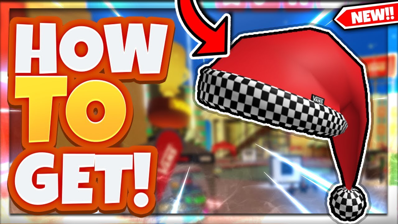 How To Get The FREE *VANS SANTA HAT* In Roblox Vans World 2021! - YouTube