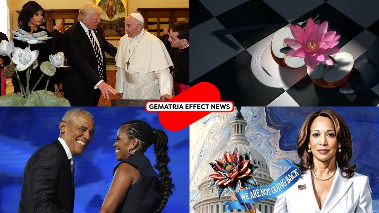 Remember when Donald Trump gave the Pope a Lotus Flower on May 24, 2017 ...