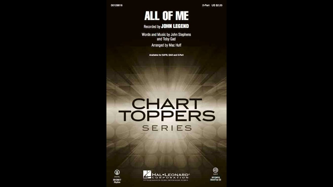 All of Me (2-Part Choir) - Arranged by Mac Huff - YouTube
