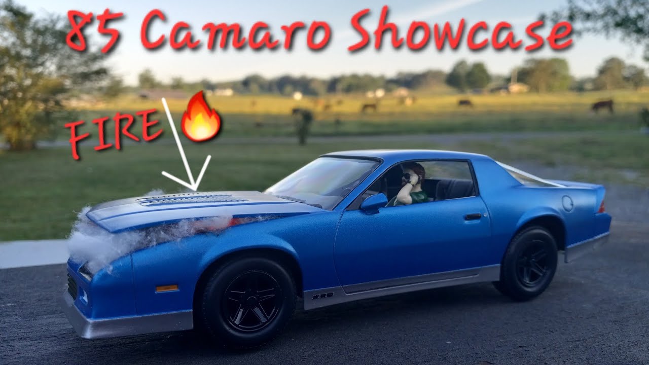 Model Car On Fire! 85 Camaro Showcase - YouTube