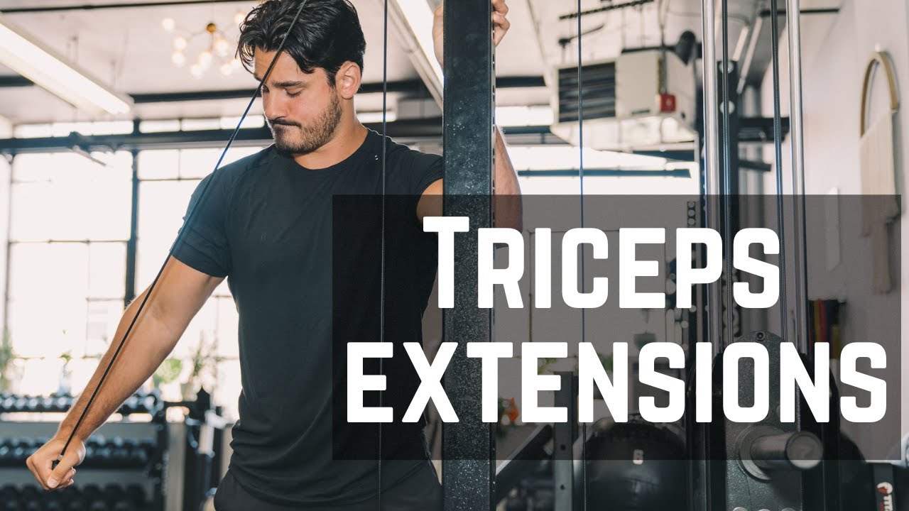 Exercise Tutorial: Single Arm Triceps Extension - YouTube