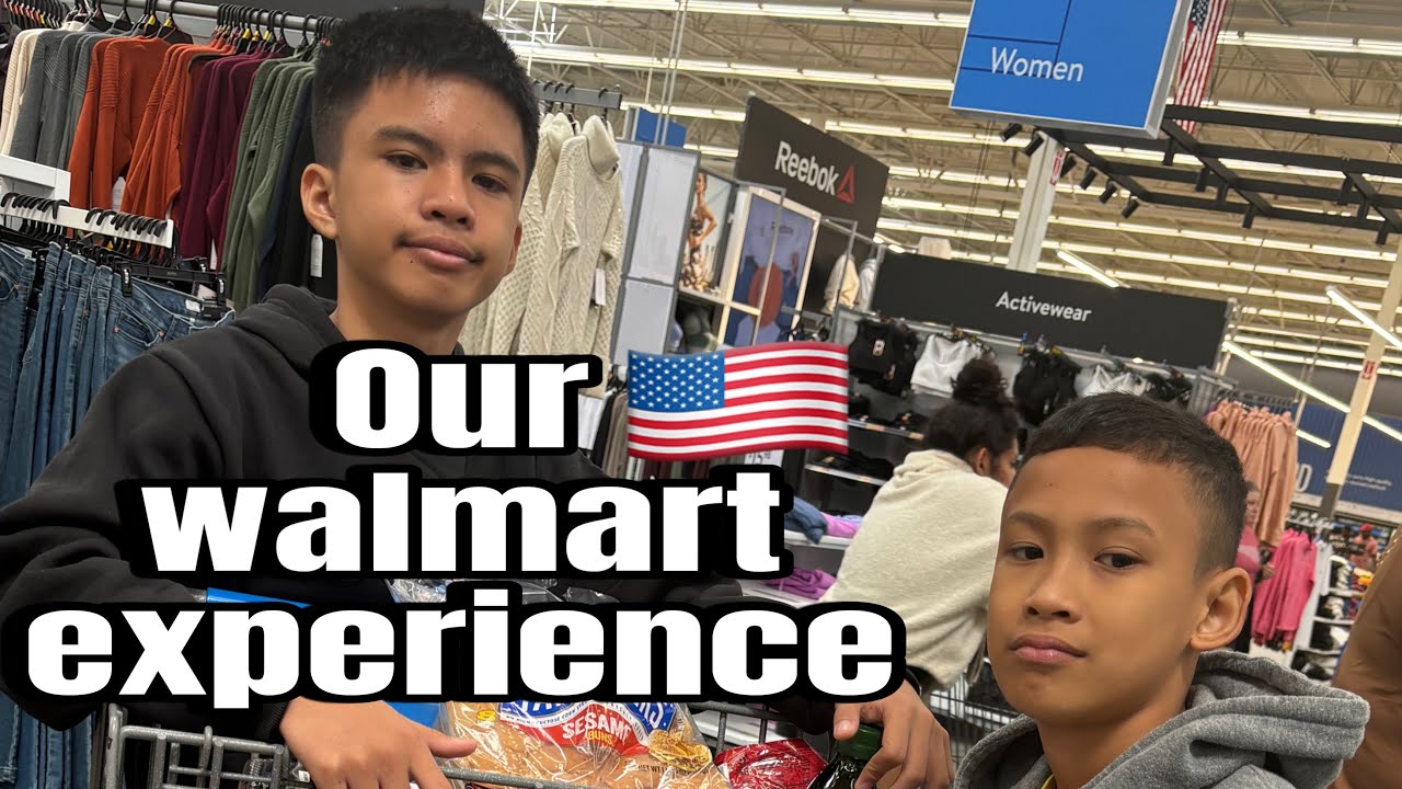 Our first time ever walmart experience - YouTube