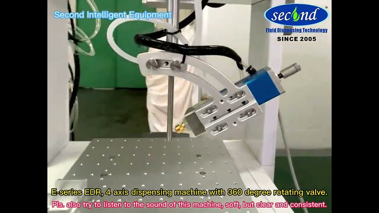 4 axis benchtop automated dispensing machine w 360 degree rating valve ...