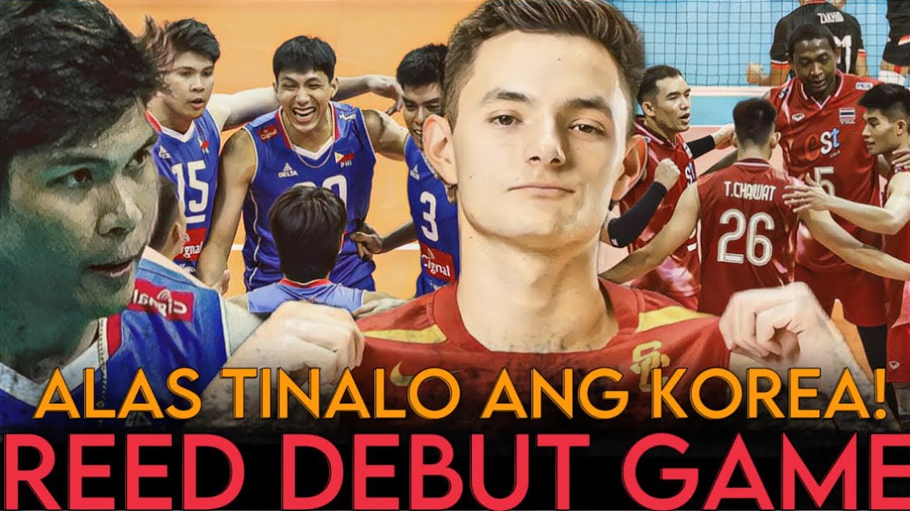 Jackson Reed PINAHANGA ang Pinoy Fans!, Korean CHAMPS TAOB sa ALAS ...