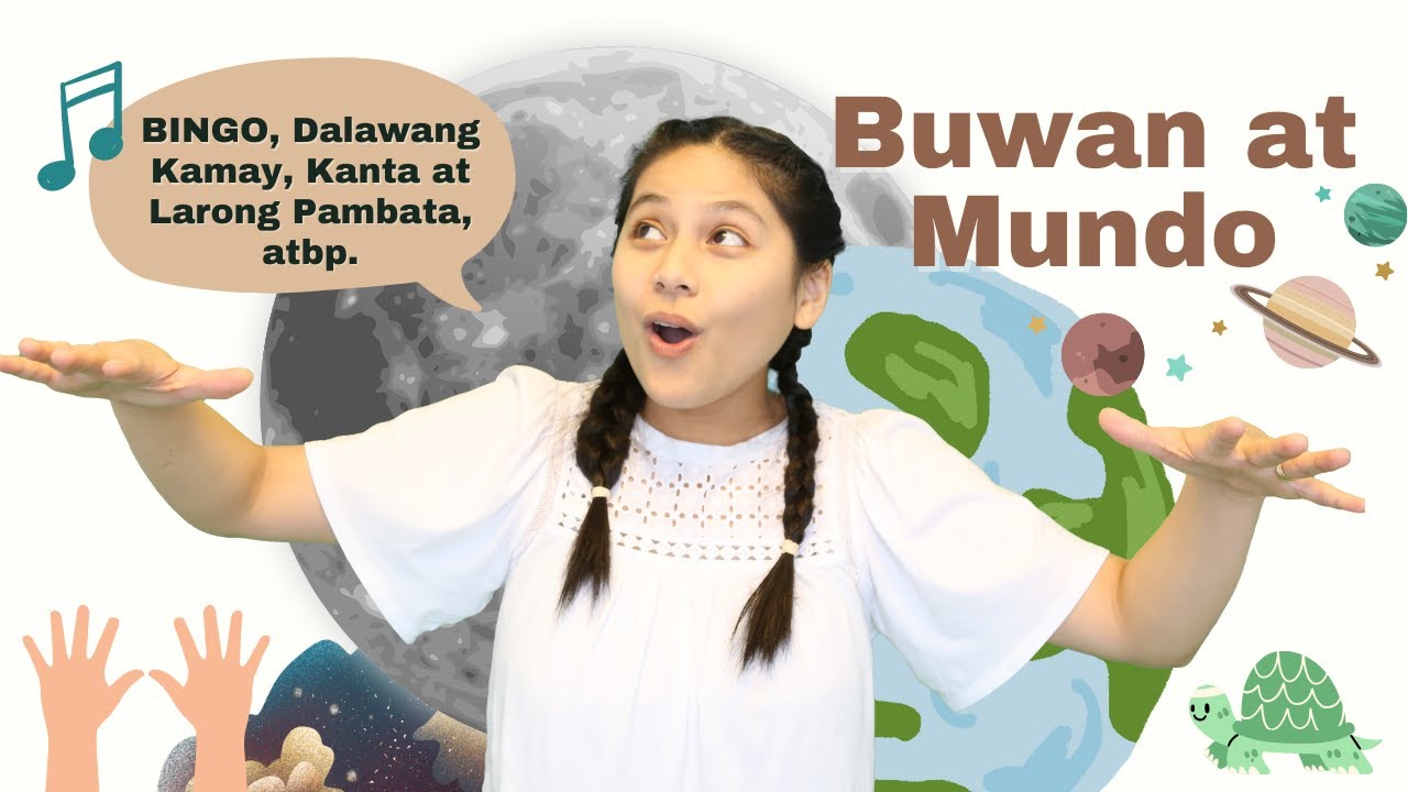 Punta tayo sa Buwan | BINGO | Laro at Kantang Pambata | Tita Nica ...