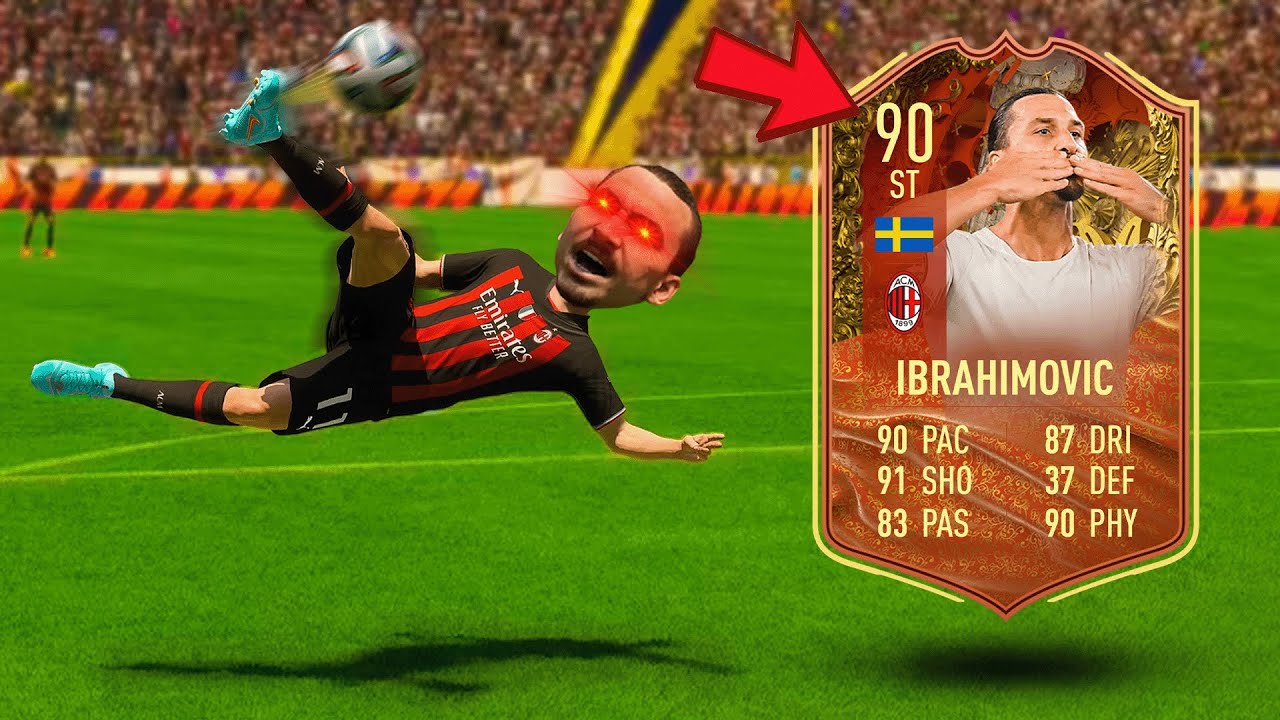 90 Zlatan is the BEST Card in the Game - YouTube