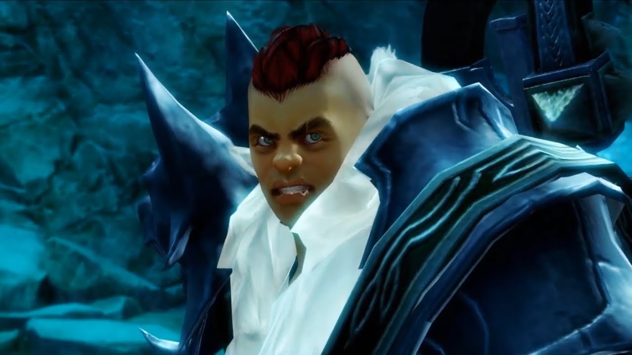 Guild Wars 2 Shadow in the Ice - Confrontation in the Cave Cutscene ...