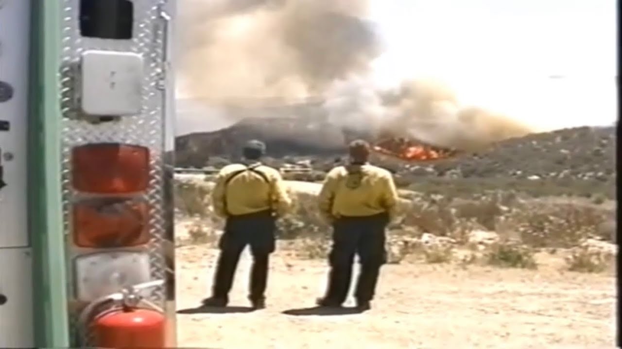 California Wildfires Of 2002 - YouTube
