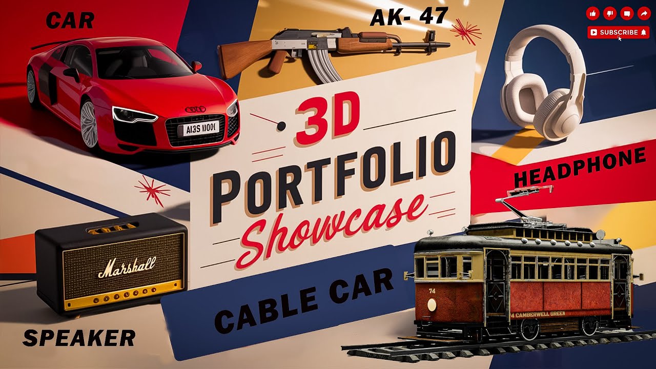"Mastering 3D Props: A Showcase of Stunning Creations" #3DProps ...