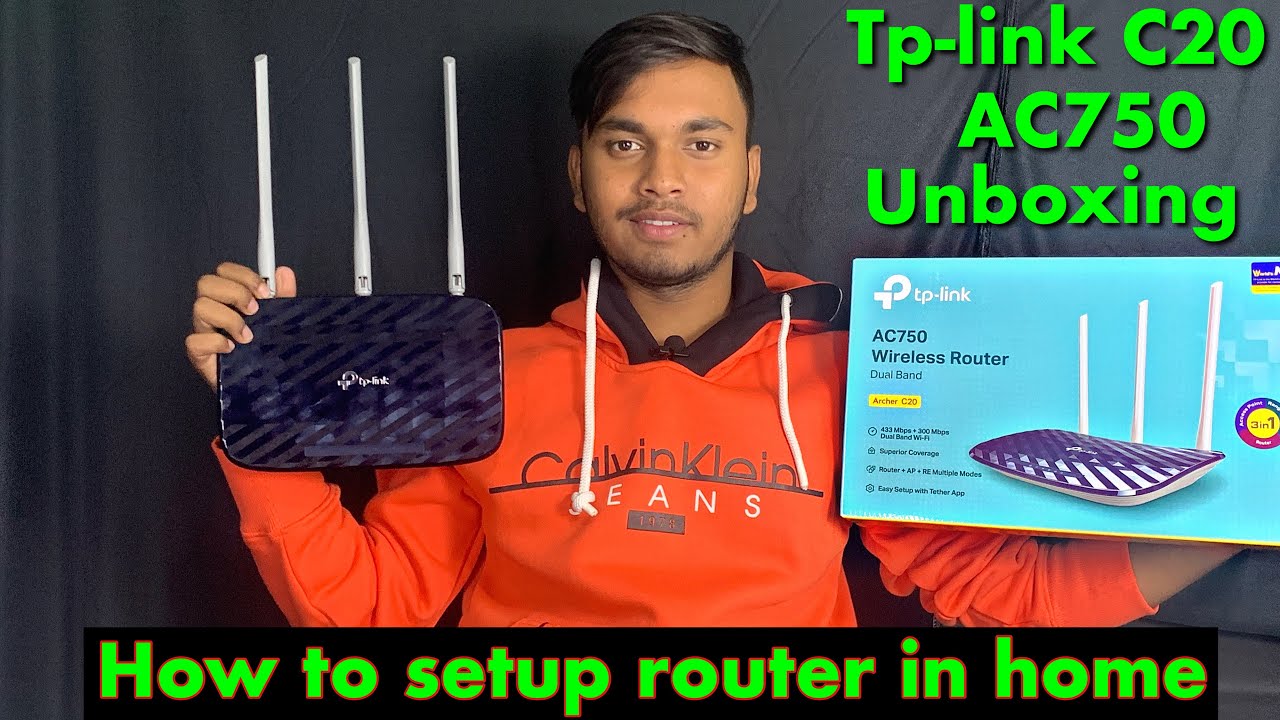TP-Link Archer C20 AC750 | Best Budget Dual Band Router | ac750 router ...