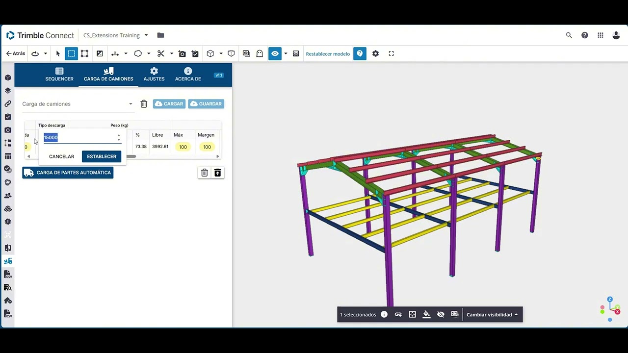 Sequencer - Extensión exclusiva de Trimble Connect - YouTube