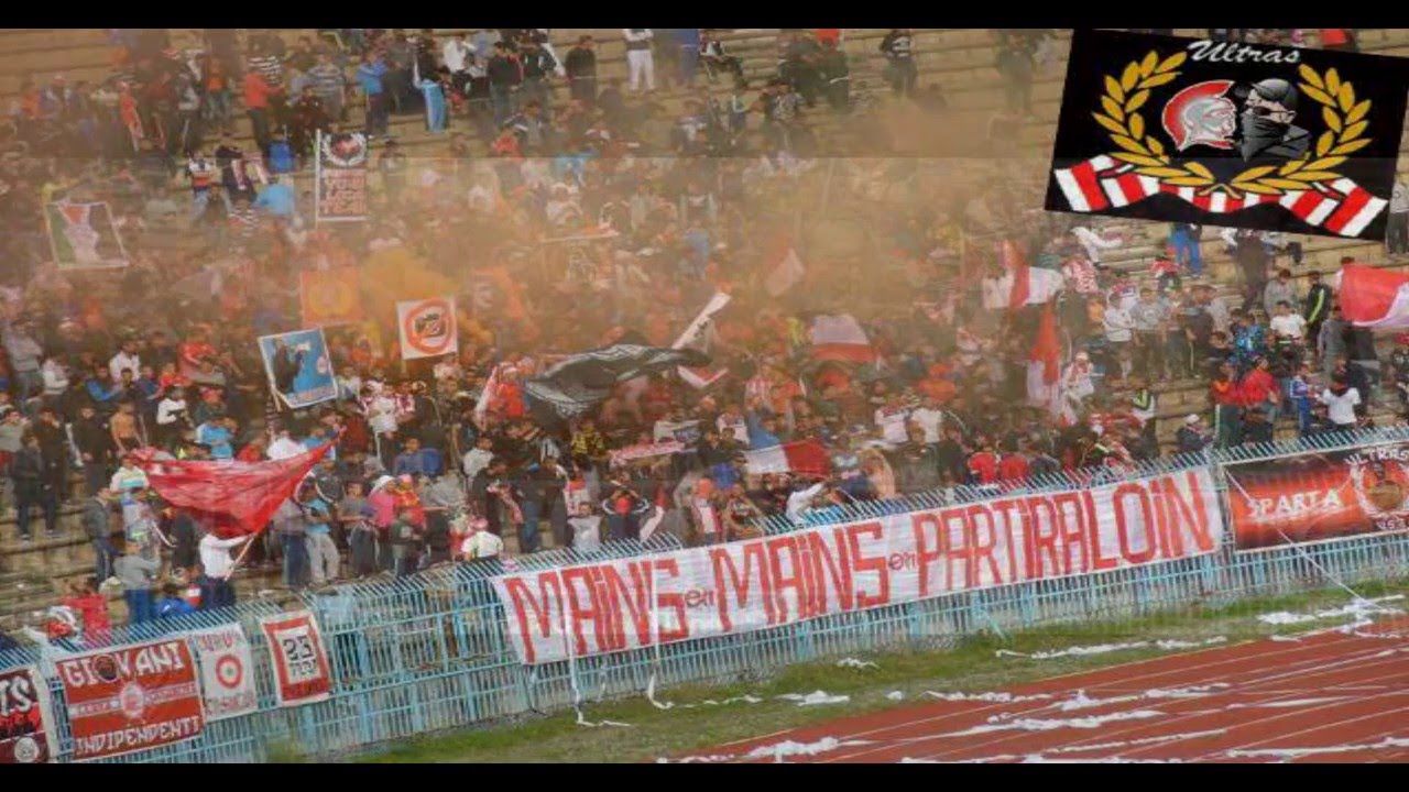 Ultras Sparta Rosso .USM.Annaba. " By Nove TV " - YouTube