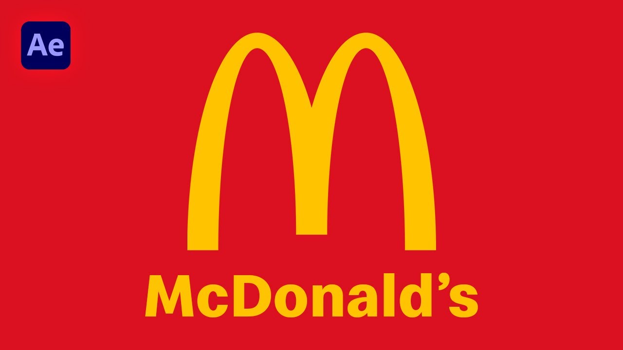 How to Create the McDonald's Logo Animation in After Effect - After ...