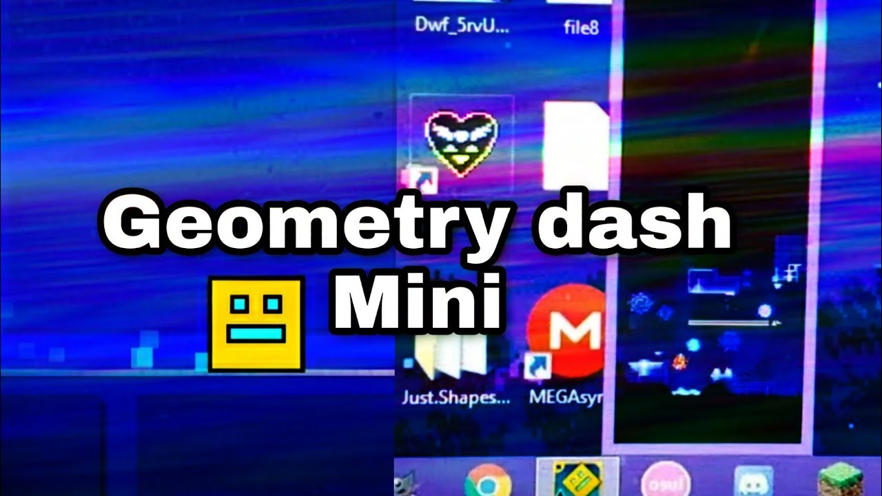 Geometry dash mini - YouTube