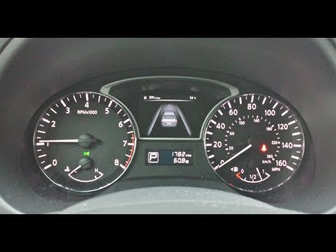 2014 Nissan Altima Driver Information Display - YouTube