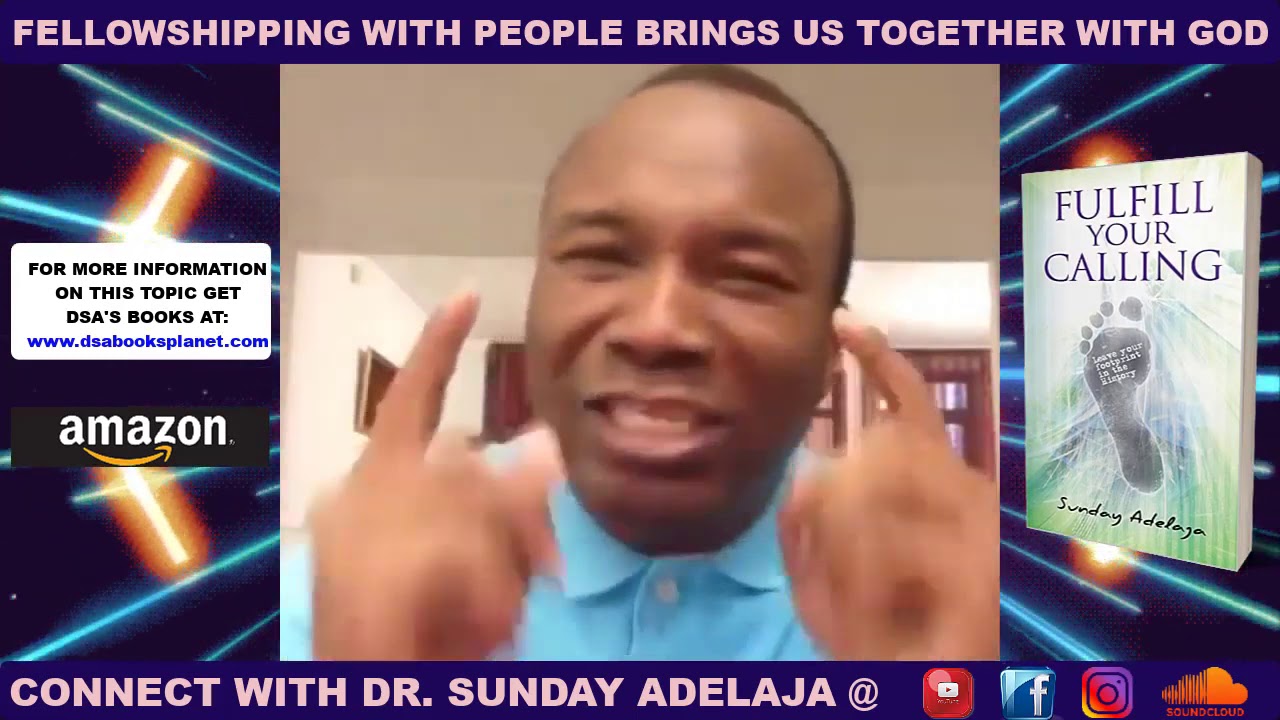 FELLOWSHIPPING WITH PEOPLE BRINGS US TOGETHER WITH GOD - YouTube