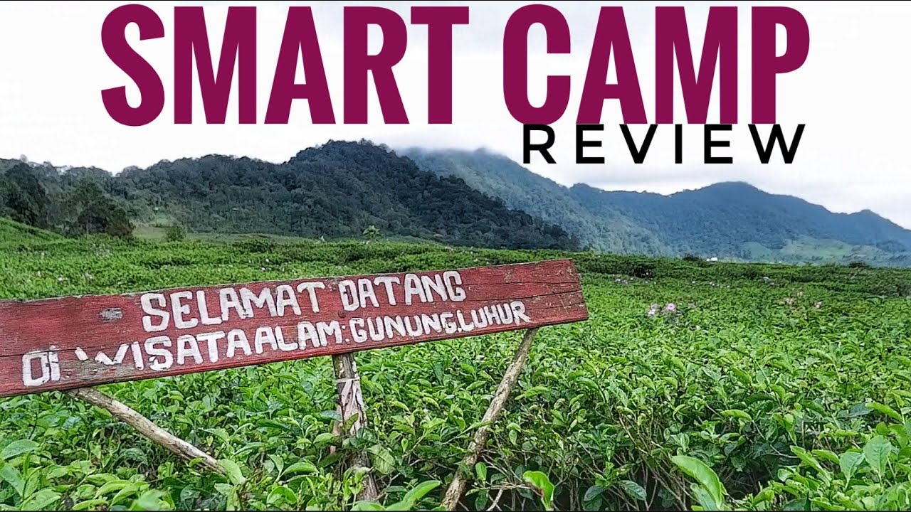 CAMPING KELUARGA DI SMART CAMP GUNUNG LUHUR || DI MANJAKAN PEMANDANGAN INDAH 😍😍‼️ - YouTube