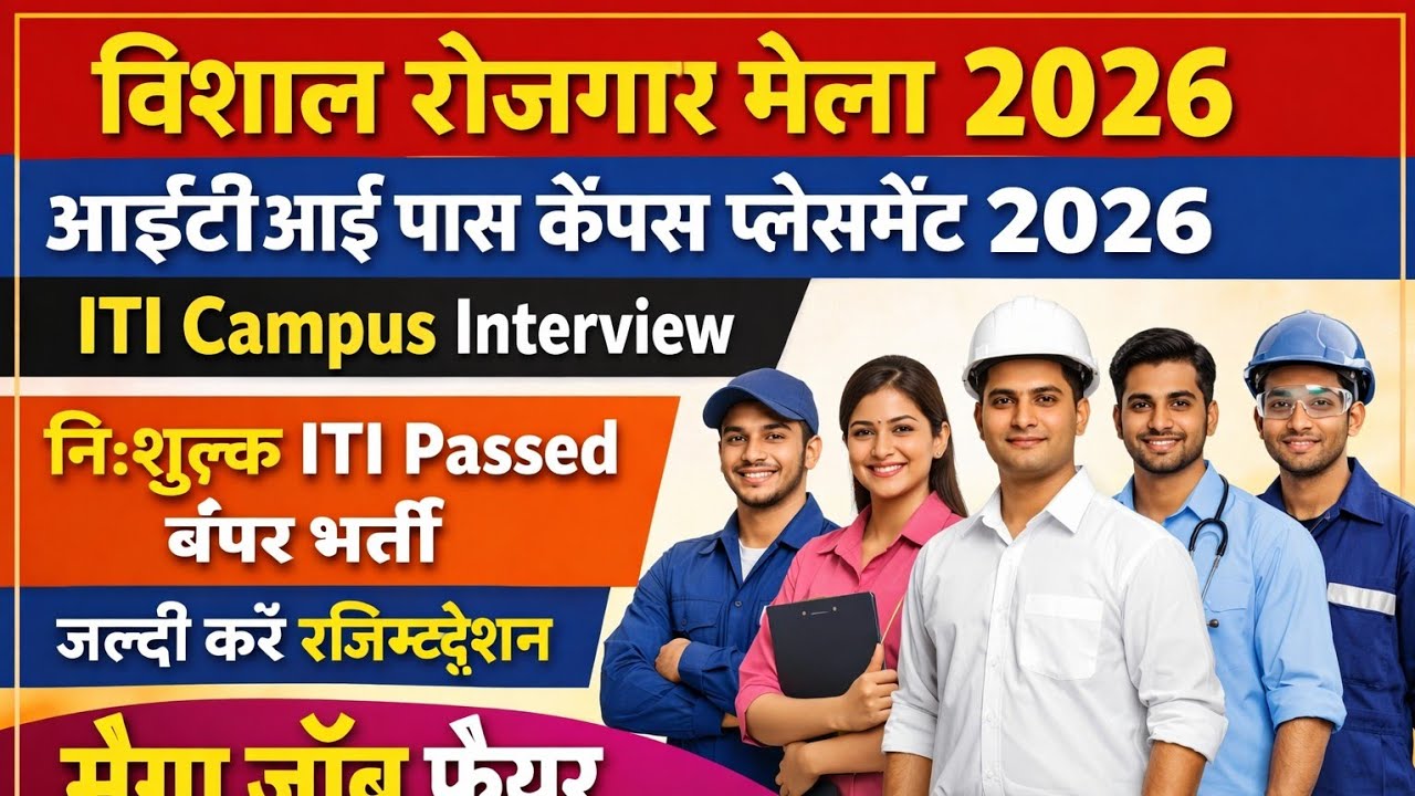 रोजगार मेला 2026 | ITI Campus Placement | Commscope India Pvt Ltd ...