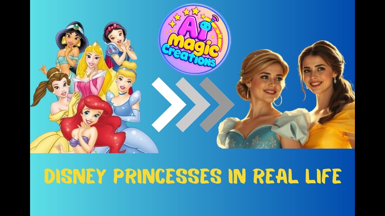 Disney Princesses in Real Live | Part 1| AI Magic Ceration - YouTube