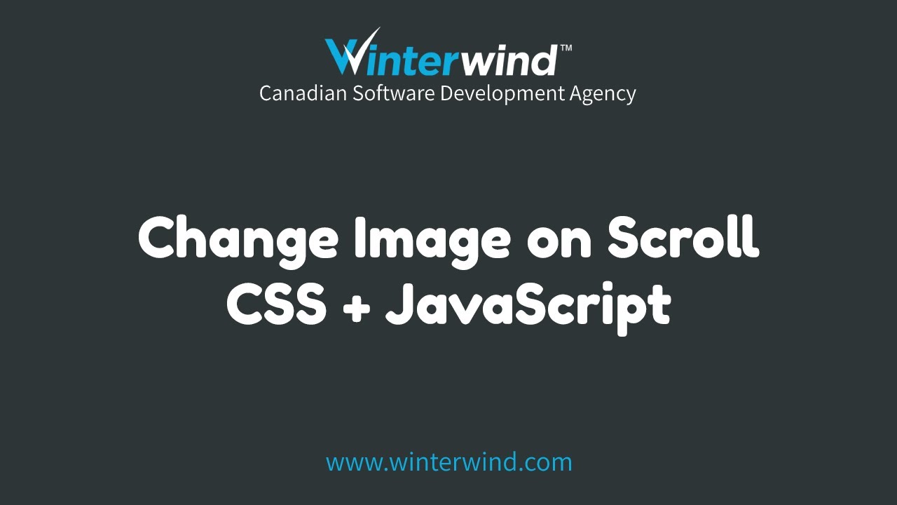 Change Image On Scroll With CSS And JavaScript YouTube Change Image On Scroll With CSS And JavaScript YouTube