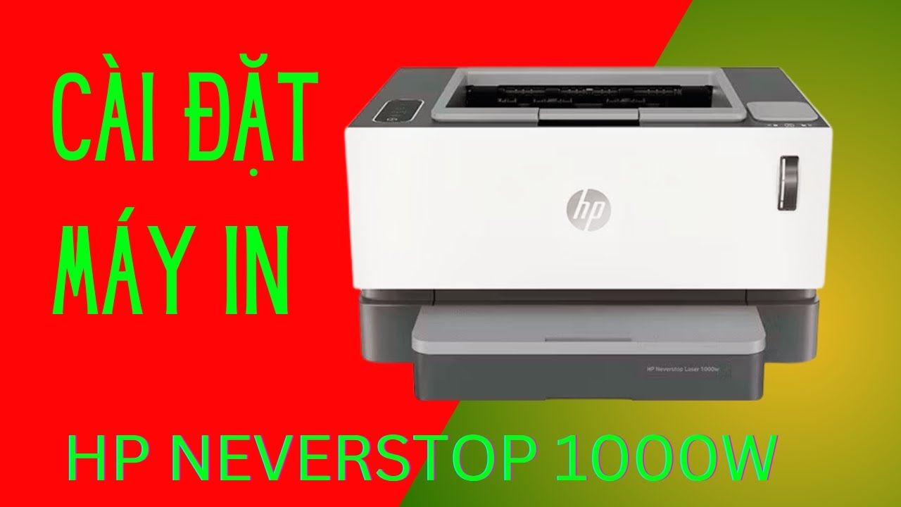 Cách tải và cài đặt in qua cổng usb cho máy in Hp NeverStop 1000w bằng ...