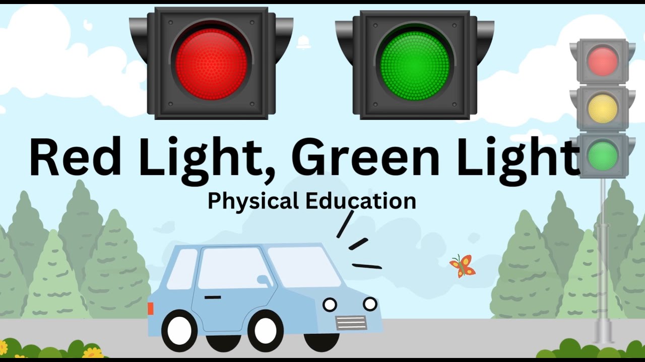 Physical Education: Red Light Green Light - YouTube