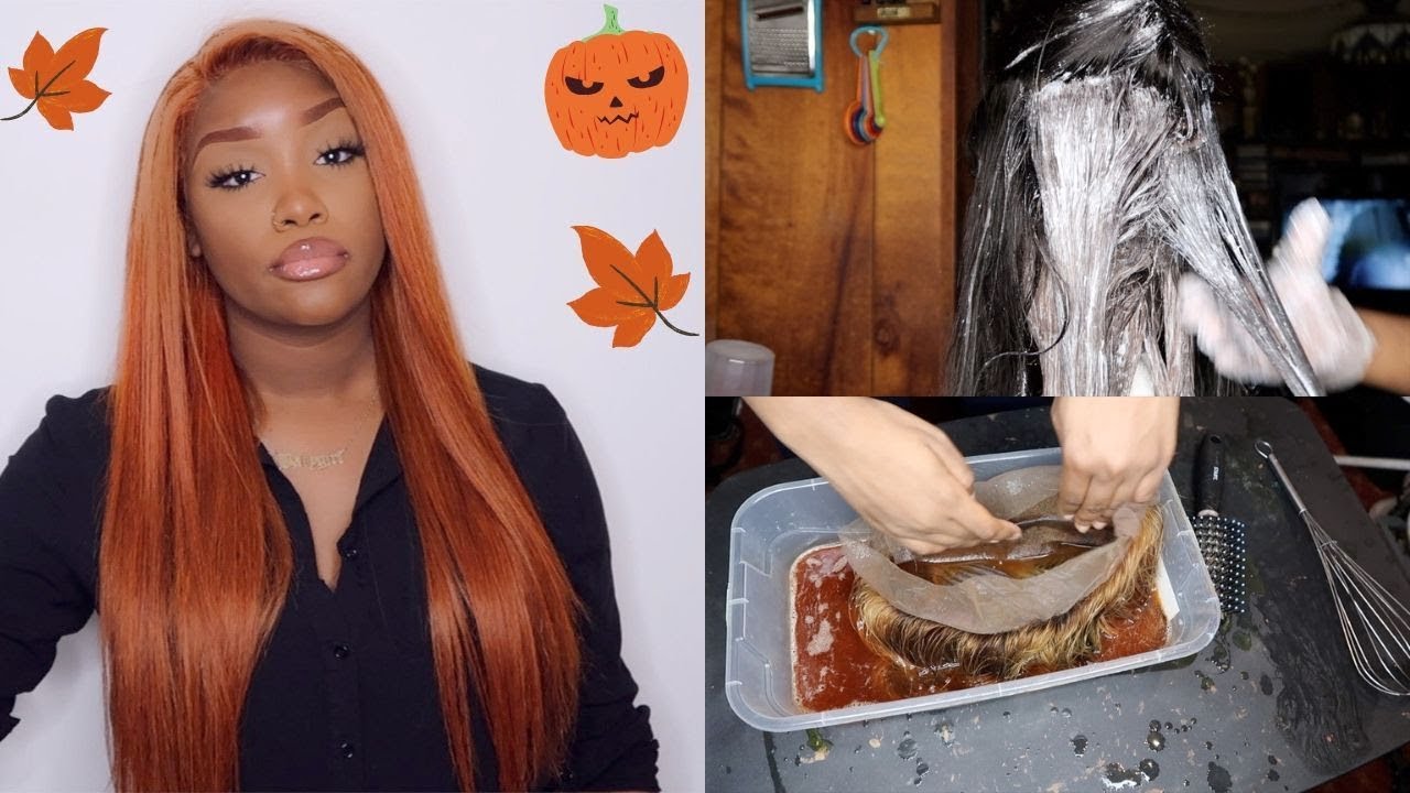EASY FALL HAIR COLOR USING WATER !! | HAIRSMARKET - YouTube