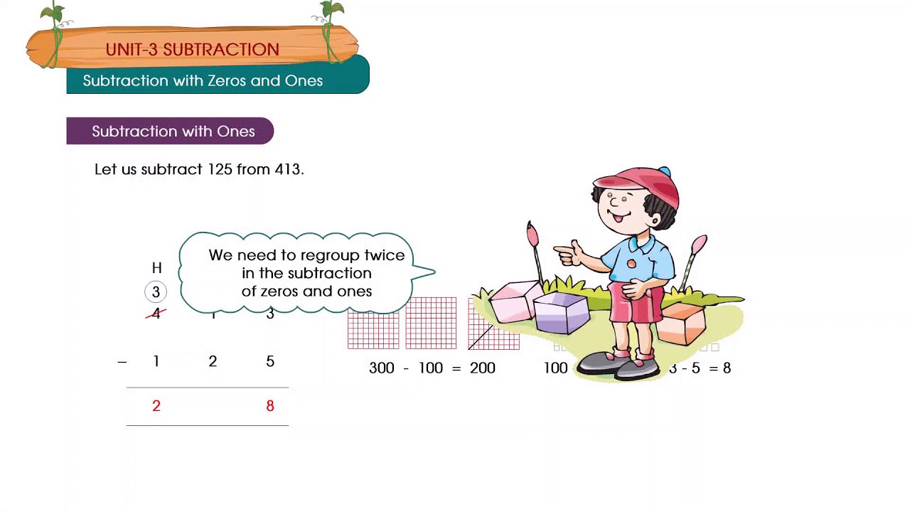 APPLE ENJOY MATHEMATICS | CLASS 3 | CHAPTER 3 | SUBTRACTION - YouTube