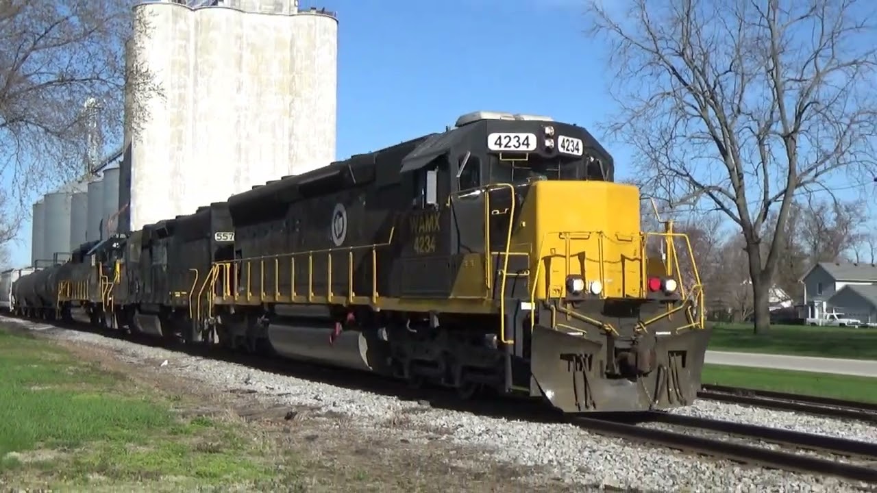 Remnant Sounds of the B&O on The Decatur and Eastern Illinois - YouTube